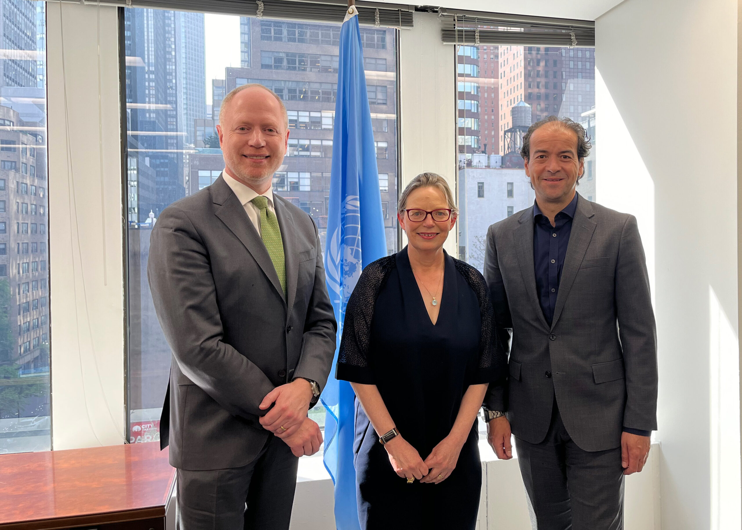 HSBC Asset Management visits the United Nations Joint Staff Pension ...